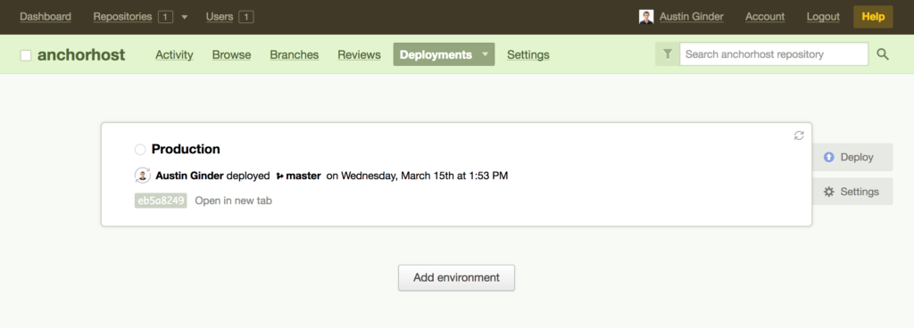 Beanstalk Git Deployments With Kinsta