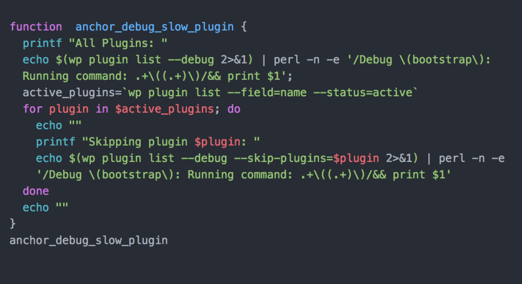 Identifying Bottleneck Plugins